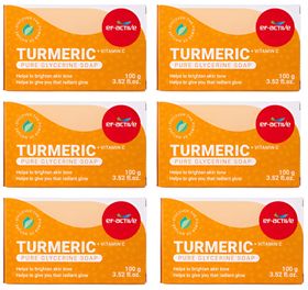 EF Active Turmeric Glycerine Soap 100g x 6 pack | Shop Today. Get it Tomorrow! | takealot.com