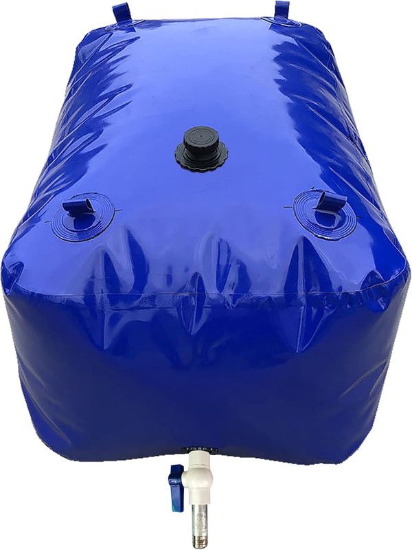Water Storage Bag Bladder PVC Collapsible Tanks large capacity Blue ...