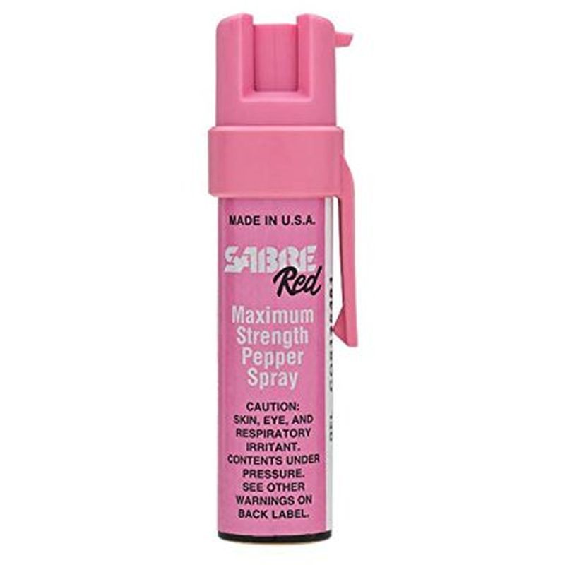 Sabre Red Pink Compact Pepper Spray with Clip- P-22-PK-OC | Shop Today ...