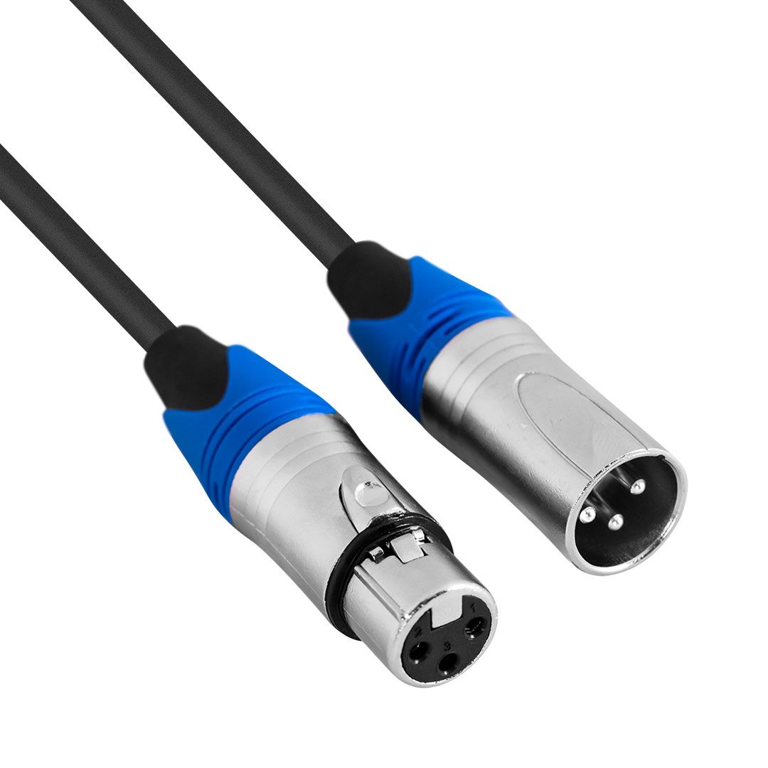 Hybrid XLR Male To XLR Female DMX Lighting Cable 1M Shop Today Get