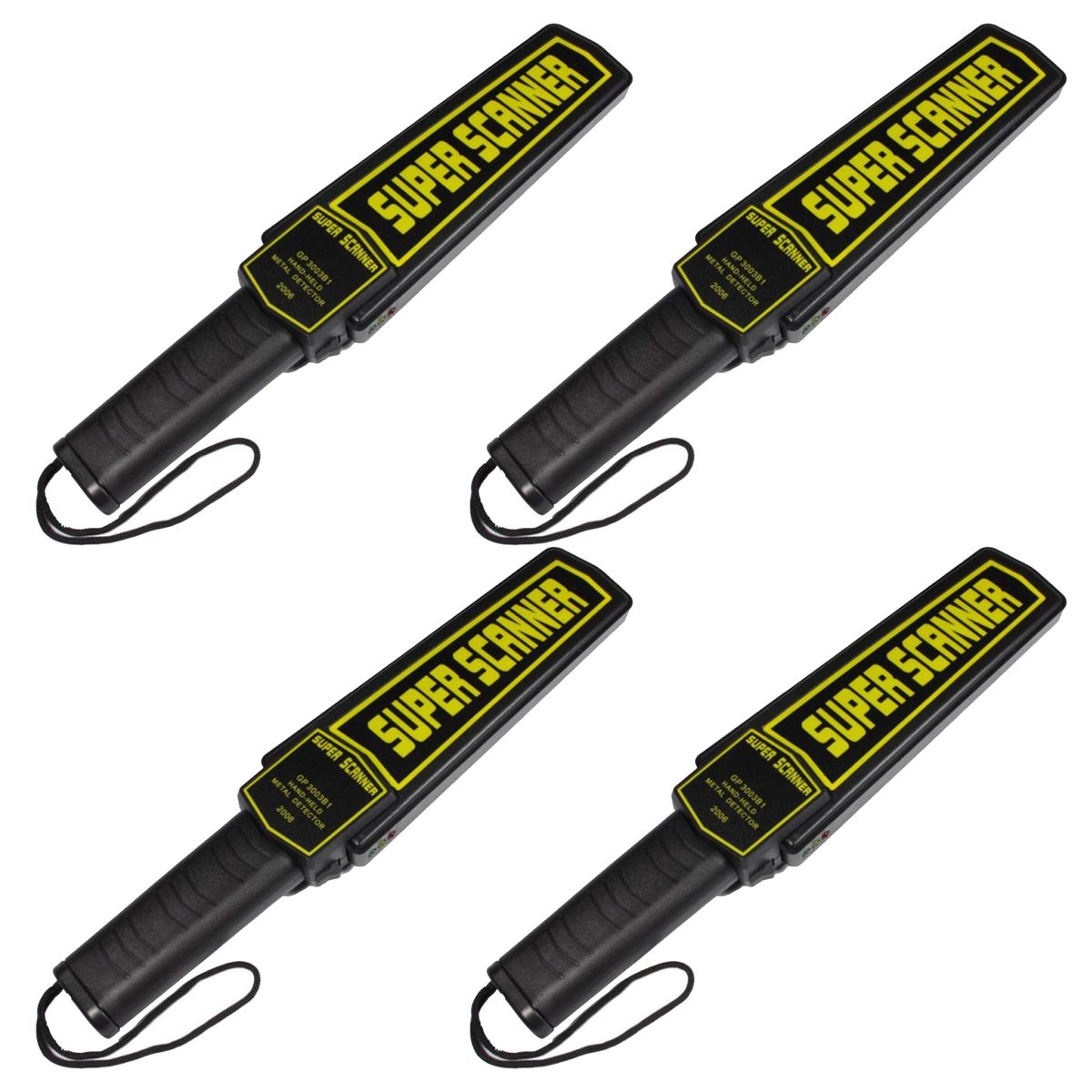 Handheld High Detection & Accuracy Security Metal Detector Scanners - 4 ...