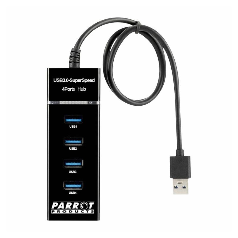 Parrot 4 Port USB 3.0 Hub Adaptor - 6 Pack | Shop Today. Get it ...