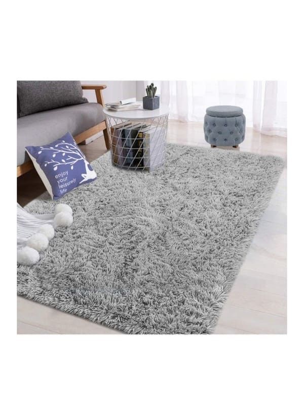 Soft Shaggy Rug - Grey | Shop Today. Get it Tomorrow! | takealot.com