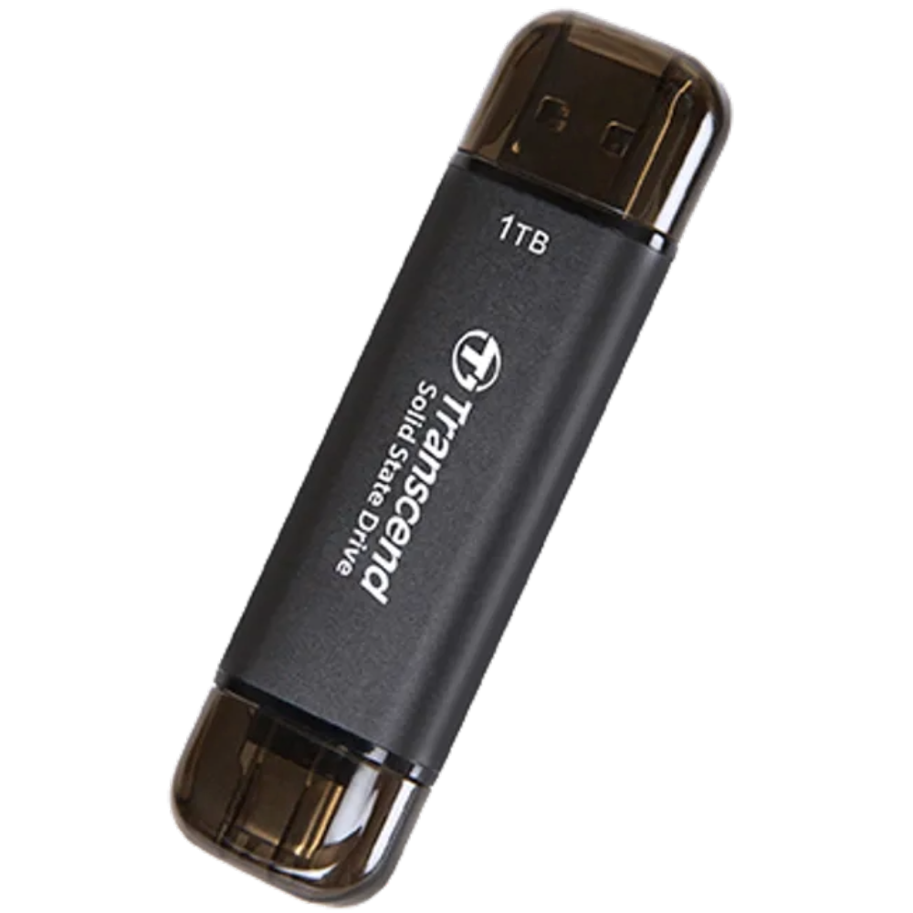 Transcend ESD310C Portable SSD 1T - Dual USB Stick Type-A and USB Type ...