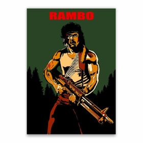Rambo Cartoon Poster - A1 | Shop Today. Get it Tomorrow! | takealot.com