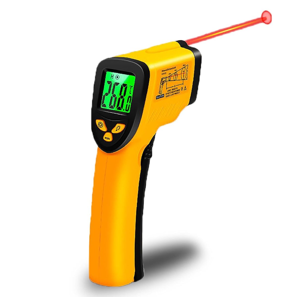 Laser Infrared Thermometer Gun-50 C to 400 C(-58 F to 752 F) for ...
