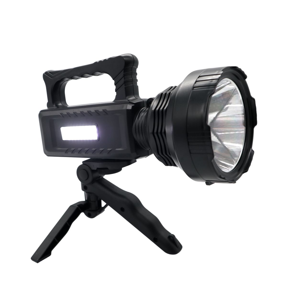 Multifunctional Rechargeable Search Light with Cob Lamp and PowerBank ...