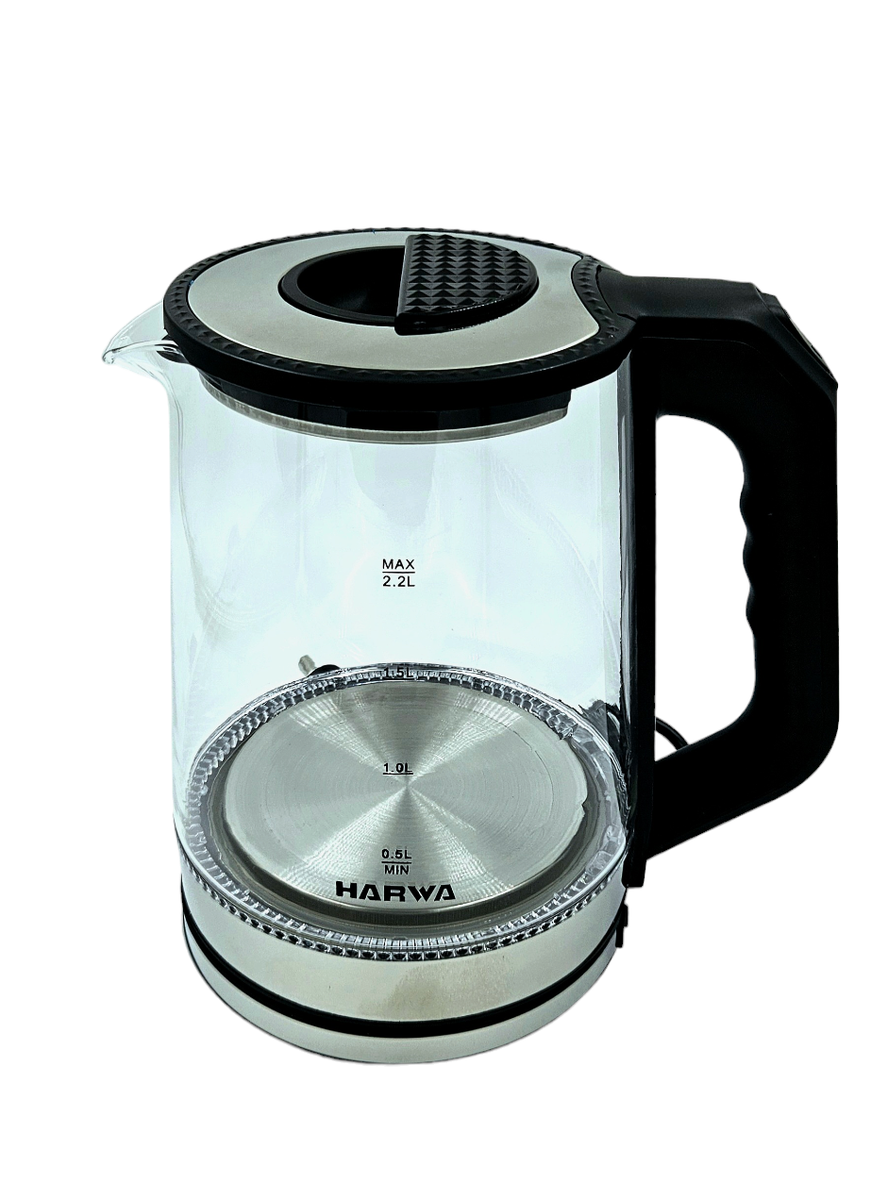 Harwa 2.2 litre Glass Kettle | Shop Today. Get it Tomorrow! | takealot.com