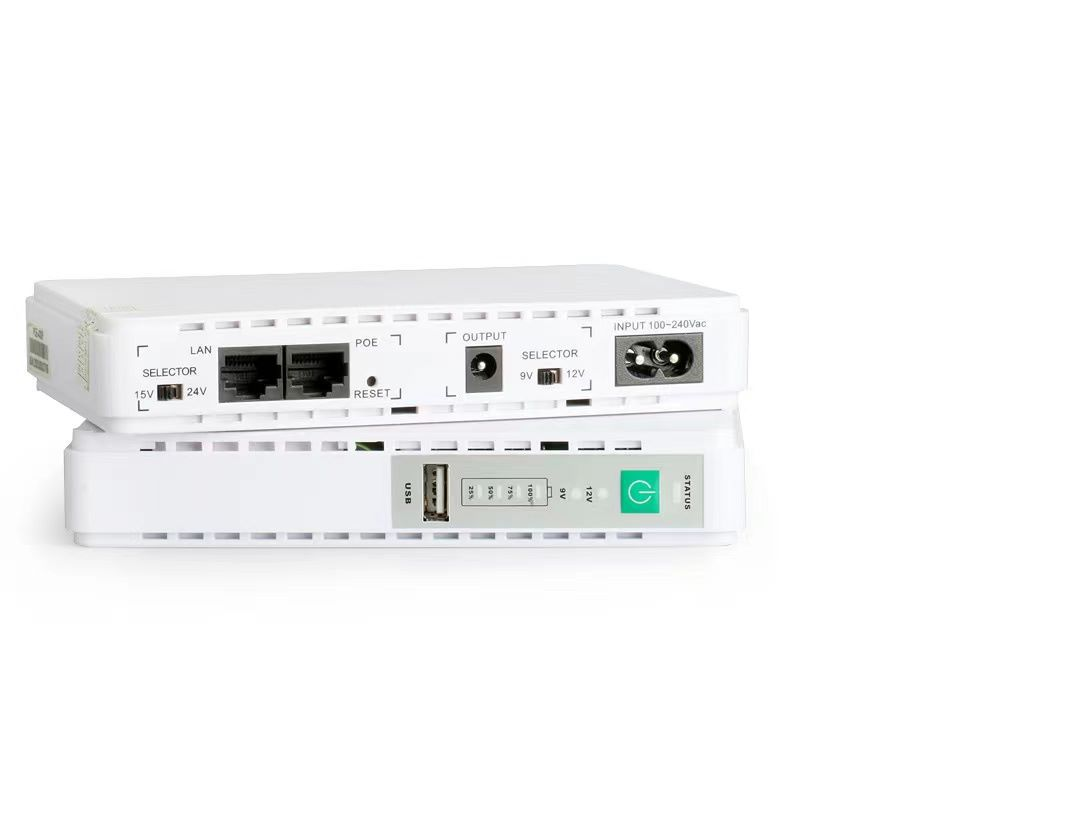 Backup power supply 5/9/12Vdc UPS for Wifi, Router Mini DC UPS POE-431P ...