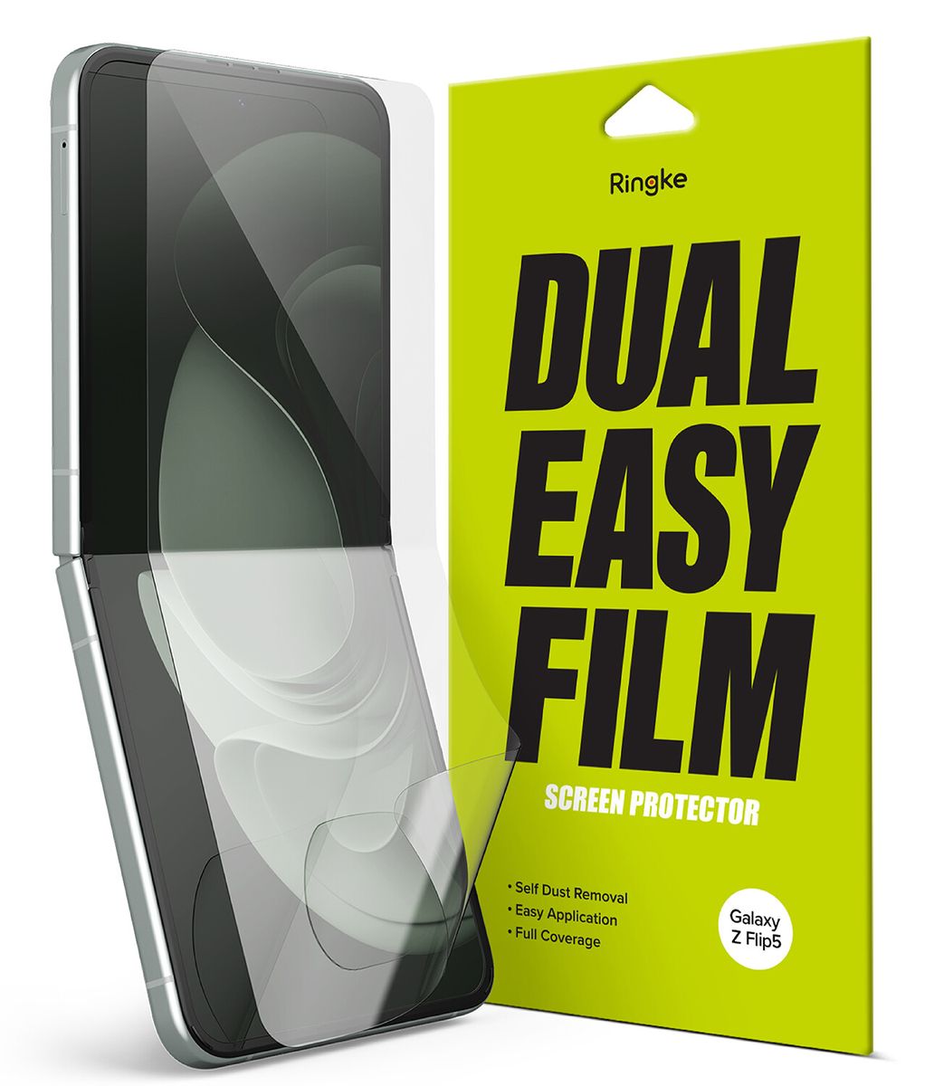 Dual Easy Film (2 Pack) Screen Protector for Galaxy Z Flip 5 | Shop ...