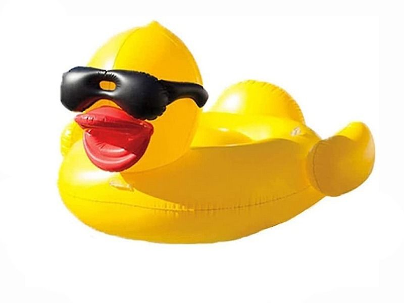 Giant Inflatable Duck Lylo For Pools - 2m x 1.8m x 1m - Umlozi | Shop ...