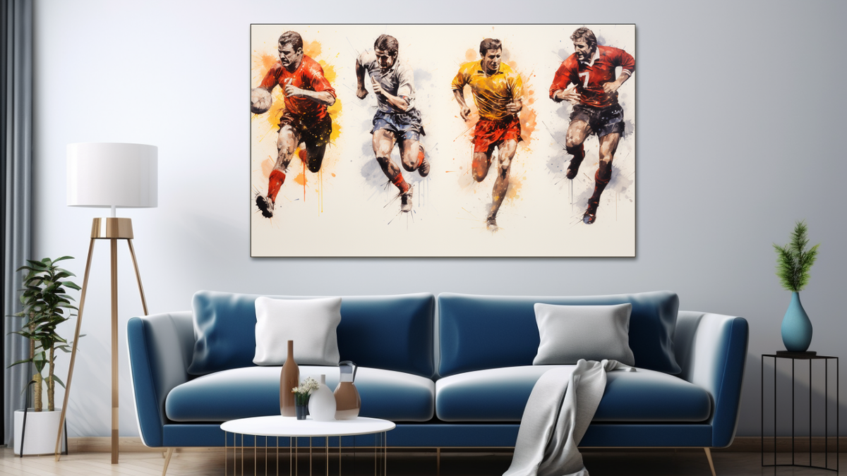Canvas Wall Art - Legenday Goals Abstract -JT0242 | Shop Today. Get it ...
