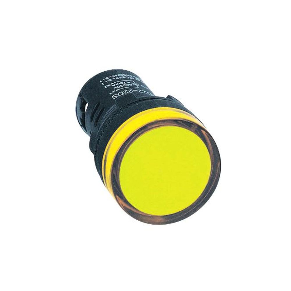 ACDC - Yellow Led Pilot Light Hi-Brite 22Mm 12V Ac/Dc | Shop Today. Get ...