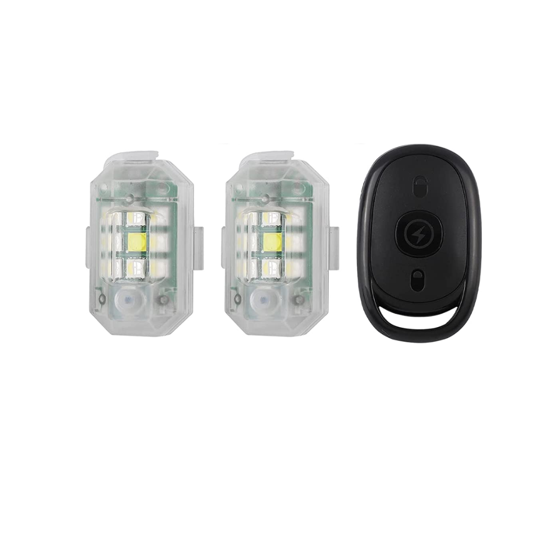 Single Led Anti-Collision Strobe Light With Wireless Remote Control ...