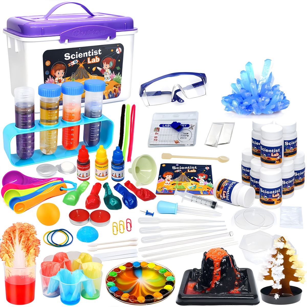 STEM Scientist Lab Kit - DIY Experiments Set - 80 Piece | Shop Today ...