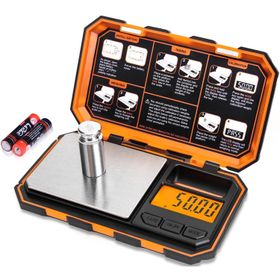 Digital Pocket Scale with Calibration Weight | Shop Today. Get it ...