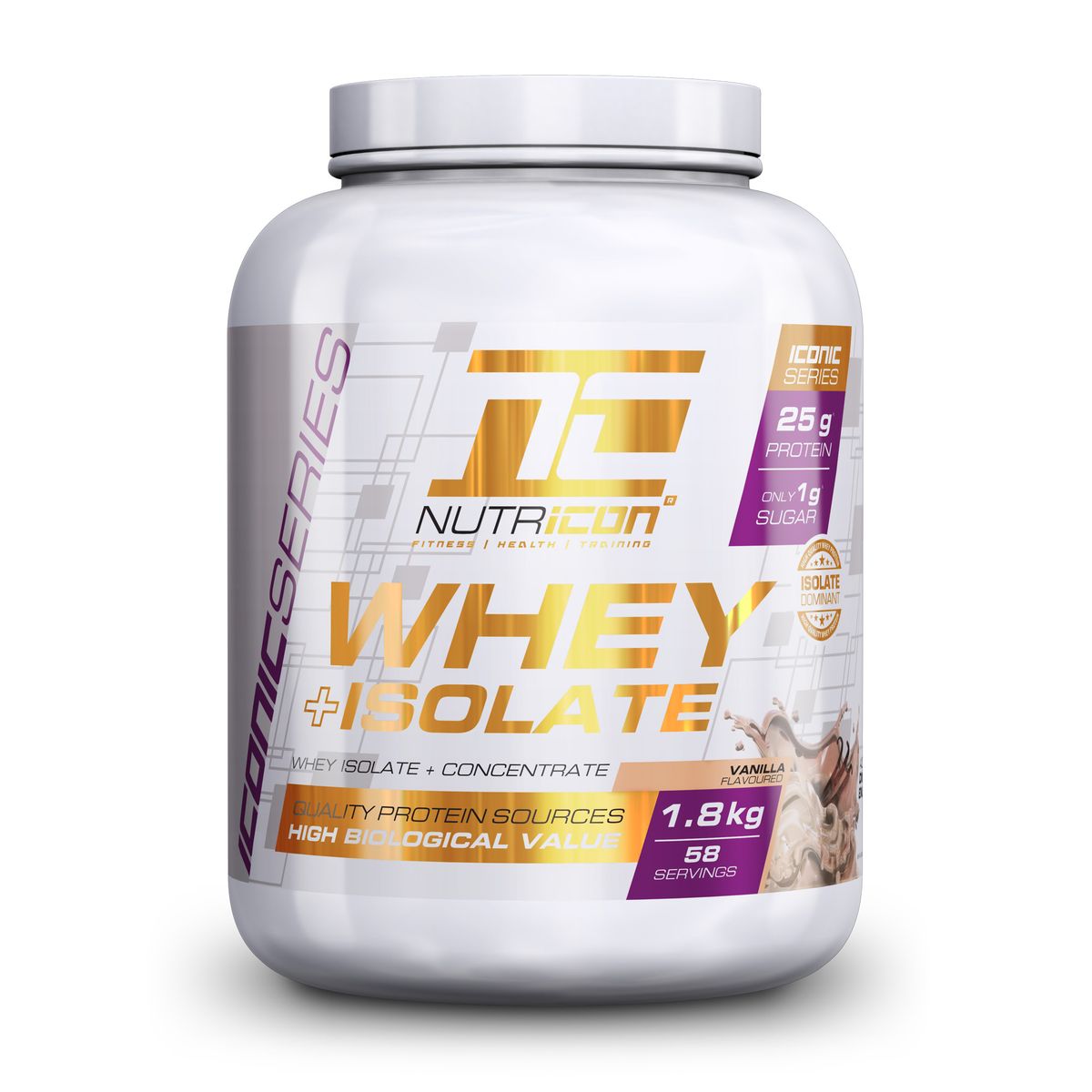 Nutricon - Whey + Isolate Protein - Vanilla - 1.8kg | Shop Today. Get ...