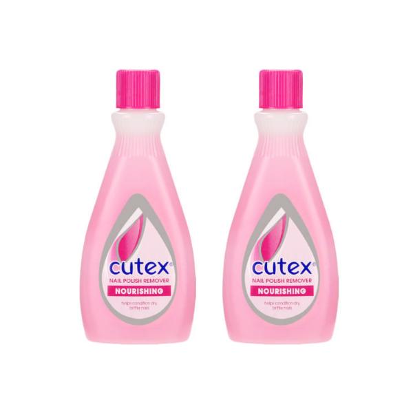 Cutex Nail Polish Remover Nourishing - 2 x 100ml Pack | Shop Today. Get ...