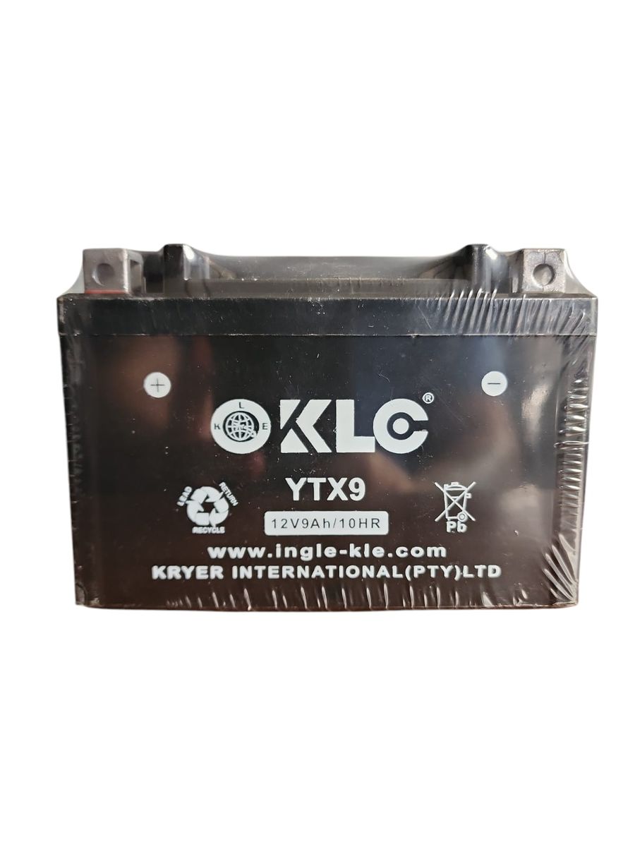 KLE YTX9 12V 9Ah / 10HR Motorcycle Battery | Shop Today. Get it ...