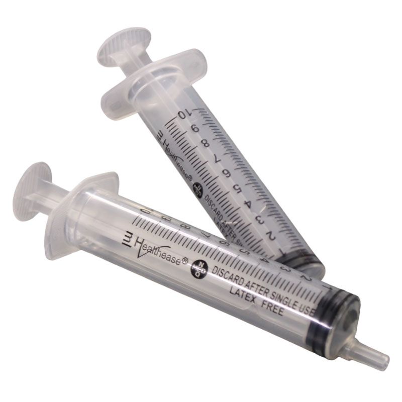 Healthease 10ml Luer Slip Tip Disposable Syringes - 2 Pack | Shop Today ...