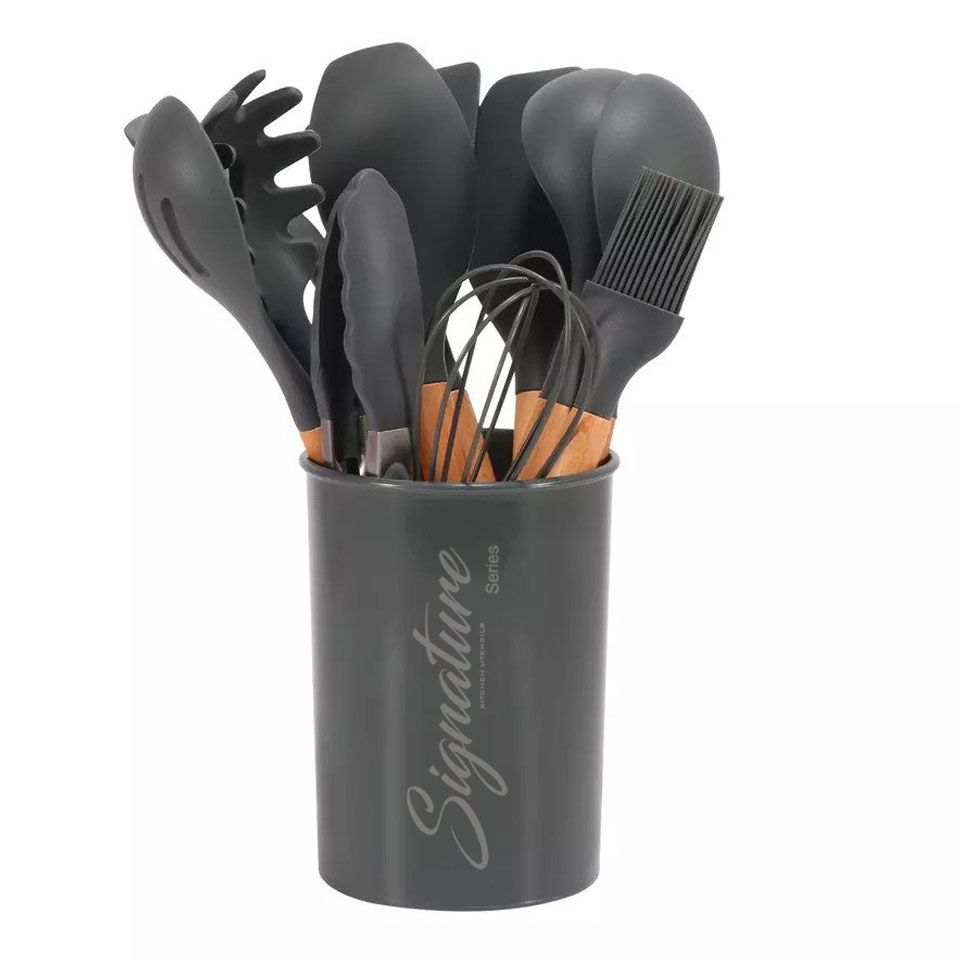 12 Piece Signature Series Silicone Utensil Set | Shop Today. Get it ...