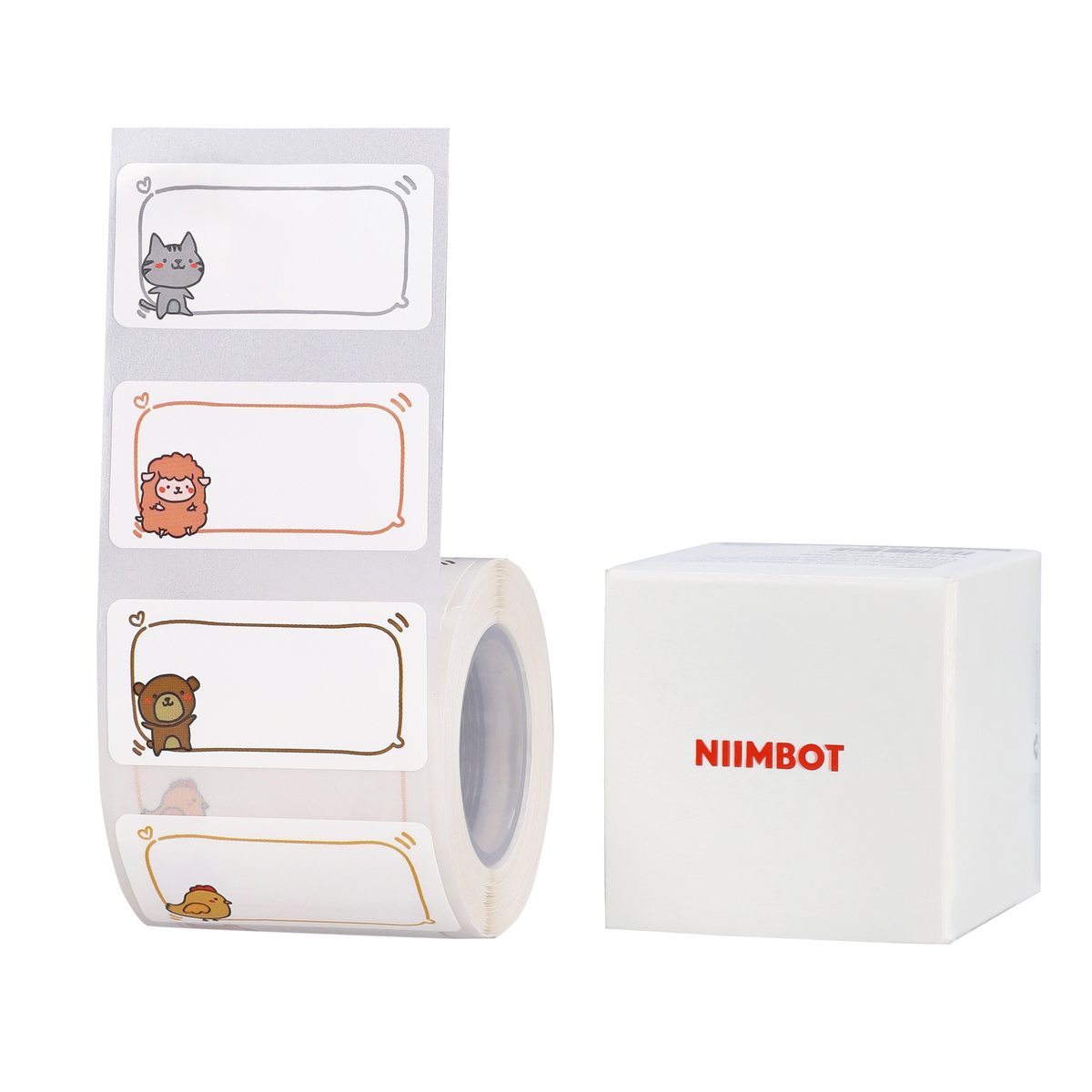 Niimbot - B1 / B21 / B3S - T40x20mm - 320 Labels Per Roll - Animal ...