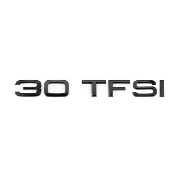 Audi 30 TFSI Style 3D Trunk Logo Badge Rear Tailgate Lid | Shop Today ...