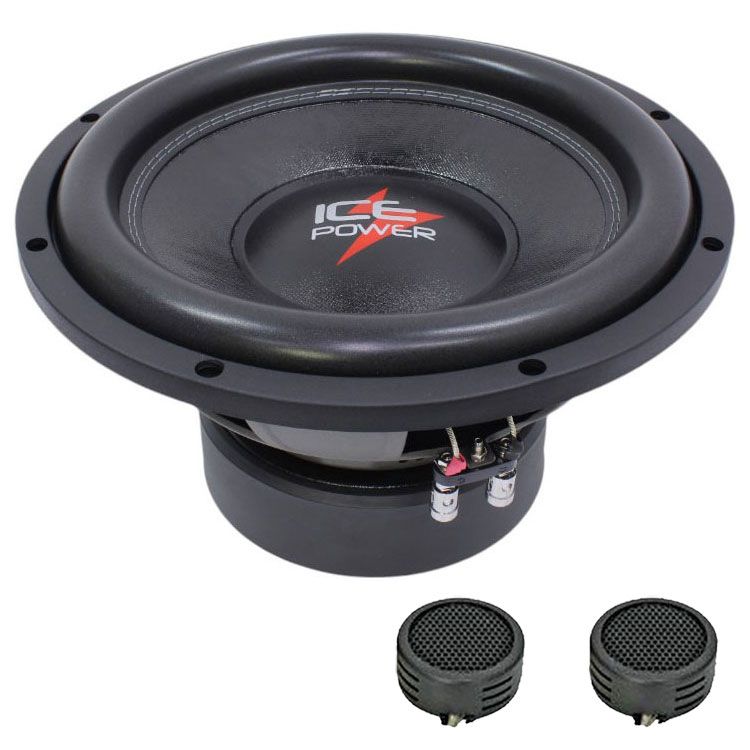 Ice Power 12" Grenade Series 20000w DVC D4 Subwoofer & Evo Tweeters ...
