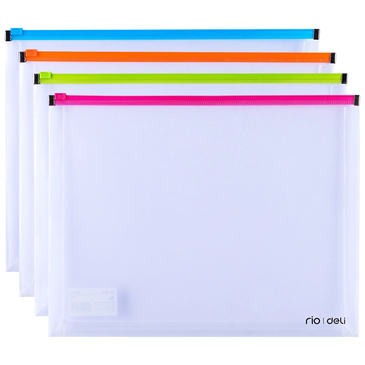 A4 Plastic Book Bags - 4pcs (Assorted Colours) | Shop Today. Get it ...