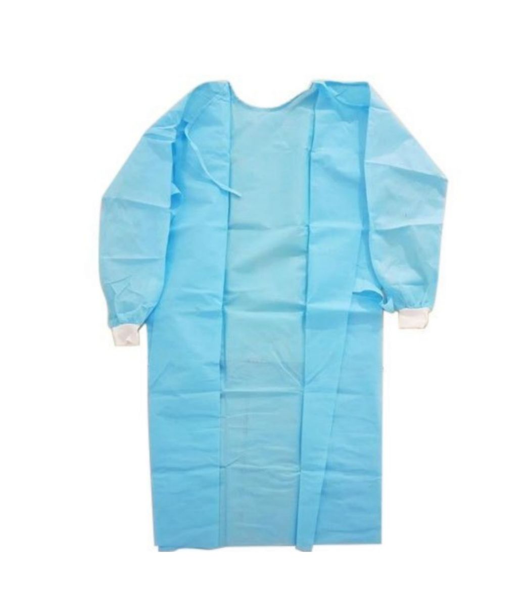 10 x Blue Disposable Surgical Gowns PPE 50 GSM with Cuff | Shop Today ...