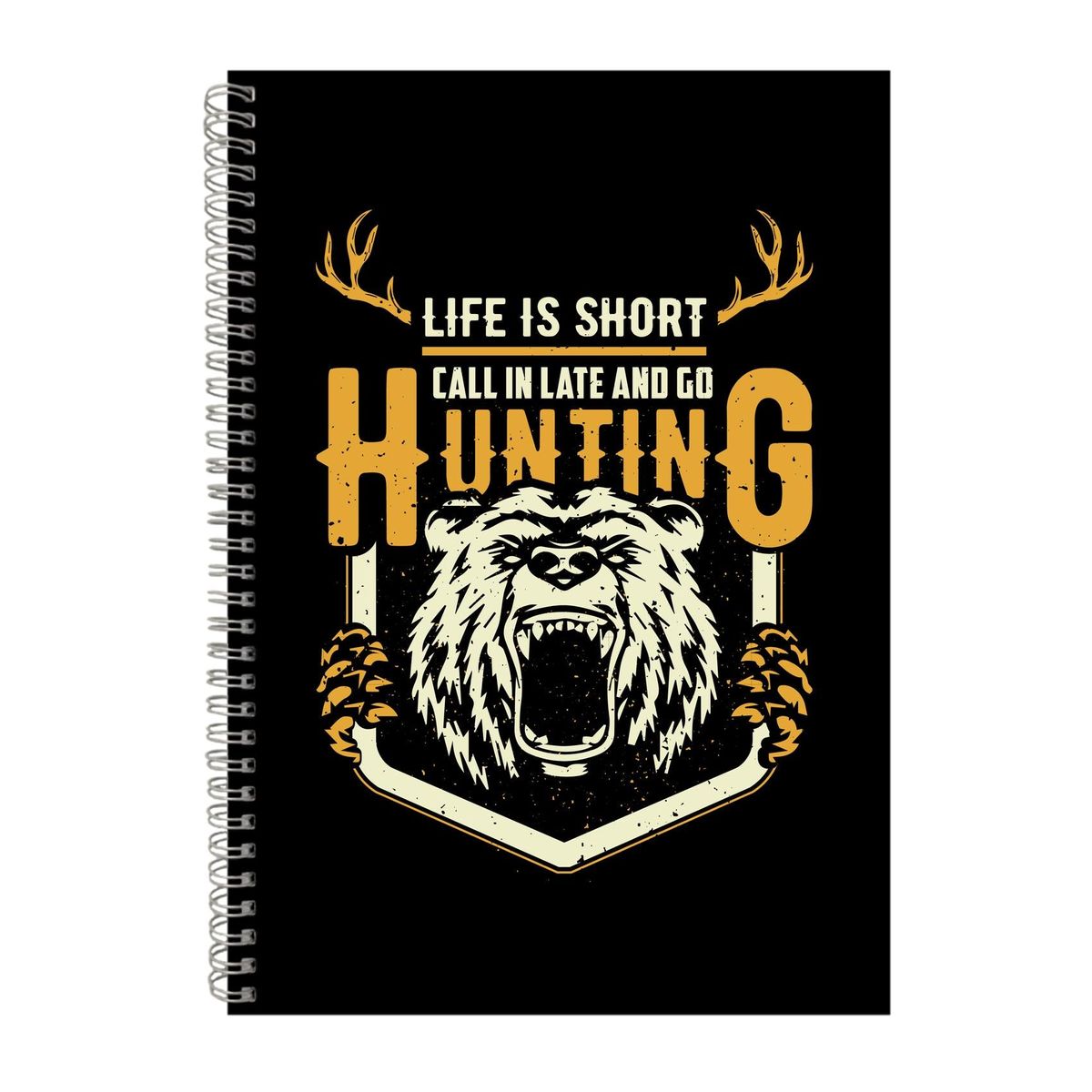 Lions Don_t Dream Of Hunting Notebook Hunter Gift Idea A4 Notepad 144 ...