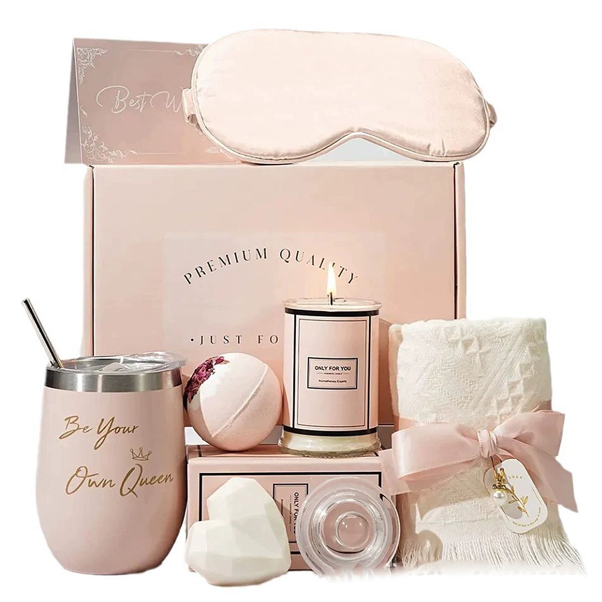 9 Pieces-Relaxation Spa Aromatherapy Gift Set Self Care Package for ...