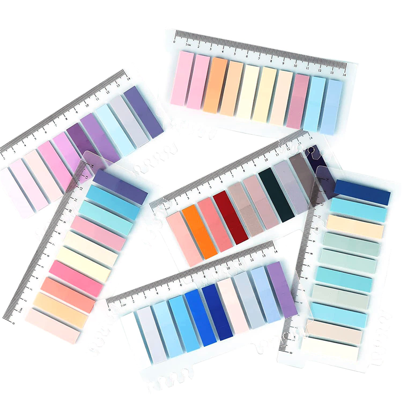 60 Colors Writable Morandi Sticky Tabs, Repositionable Color Markers ...