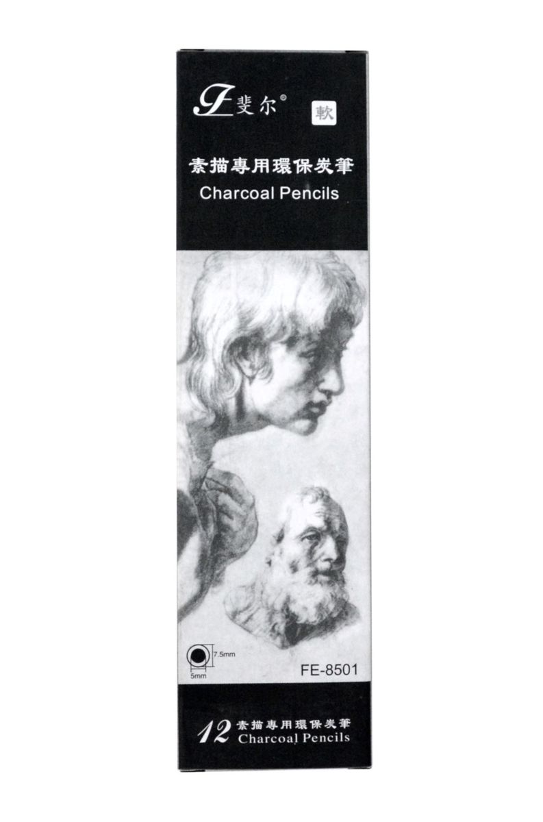 Charcoal Pencil 12 piece Box Set | Shop Today. Get it Tomorrow ...