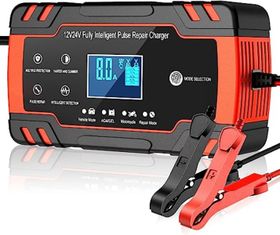 Car Battery charger 8A 12V 4A 24V Car Battery Charger Shop Today. Get it Tomorrow takealot