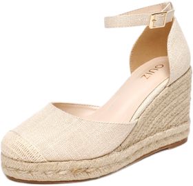 Quiz - Women Natural Woven High Wedges | Shop Today. Get it Tomorrow ...
