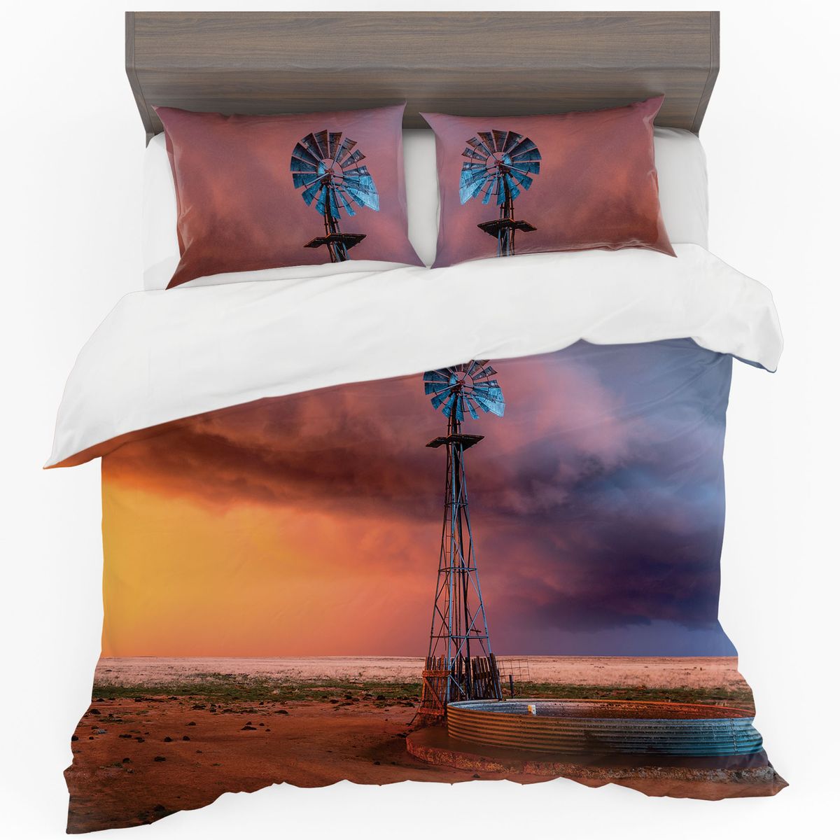 Colourful Windmill Dam Duvet Cover Set | Shop Today. Get it Tomorrow ...