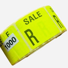 Neon Color Sales Sticker 40x46mm roll of 1000 | Shop Today. Get it ...