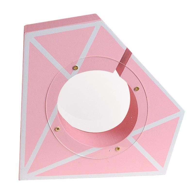 Kids Wooden Diamond Shape Coin Box Piggy Bank Room Decoration | Buy ...