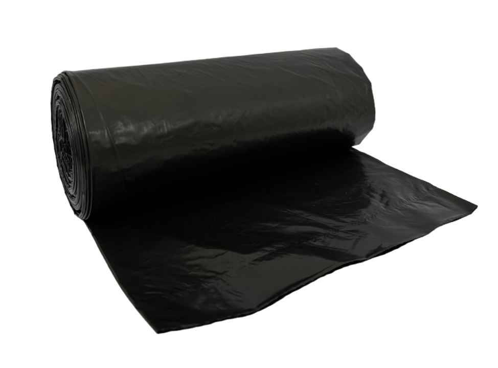 Heavy Duty Black Refuse Bag Roll - 25 Micron - 6 x 20 Per Pack | Shop ...