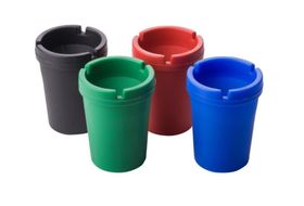 Butt Bucket Cigarette Ashtray Set Of 4-Assorted Colors | Shop Today ...