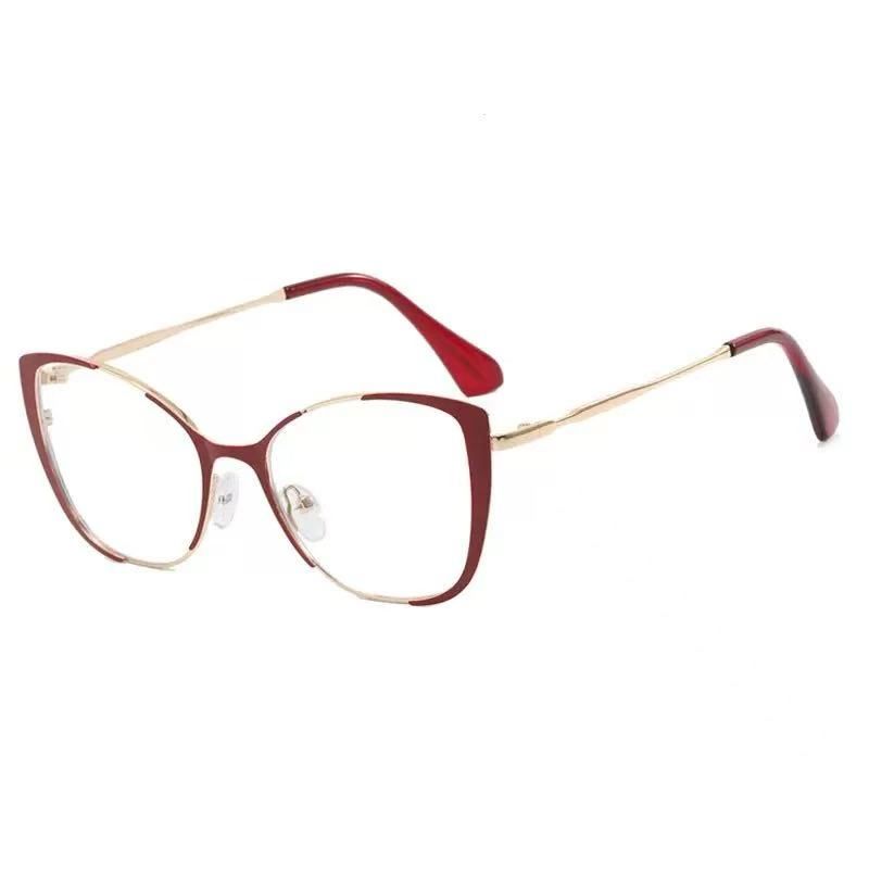 Cat Eye Blue Light Blocking Glasses, Stylish Retro Eyeglasses for Women ...