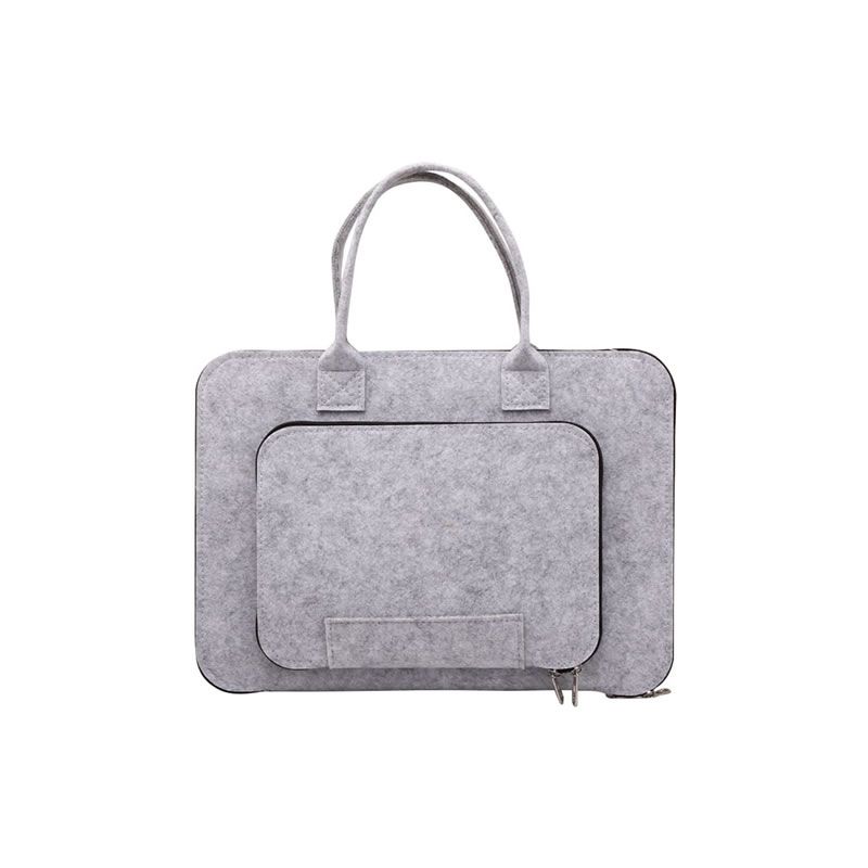Portable 17-Inch Felt Laptop Bag - SE-198 | Shop Today. Get it Tomorrow ...