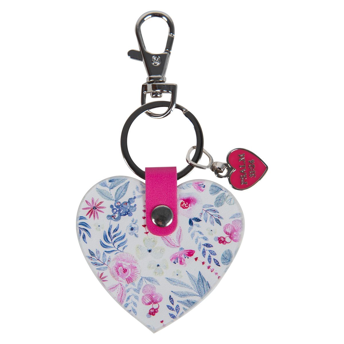 Faux Leather Key Ring - Take Courage, Heart Shape | Shop Today. Get it ...