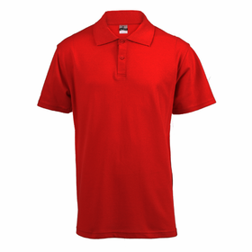 Golf Shirt - Polo T Shirt - Promotional Golfer T-Shirt - Promo - Red ...