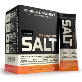 Hydration Salt - Zero Sugar Electrolytes 10 x Single Sachets - Blood ...