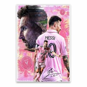 Lionel Messi Inter Miami Collage Poster - A1 | Shop Today. Get it ...