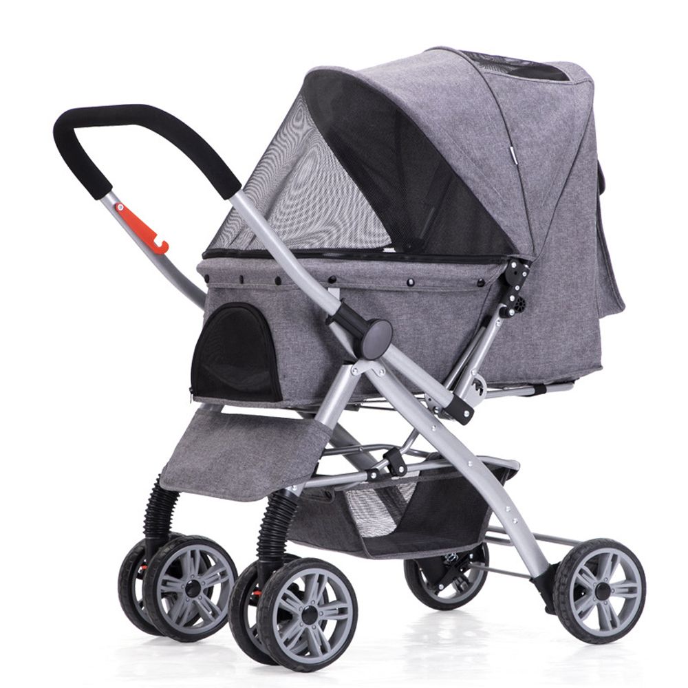 Pet Pram - Convertible Pet Stroller With Flippable Handle | Shop Today ...