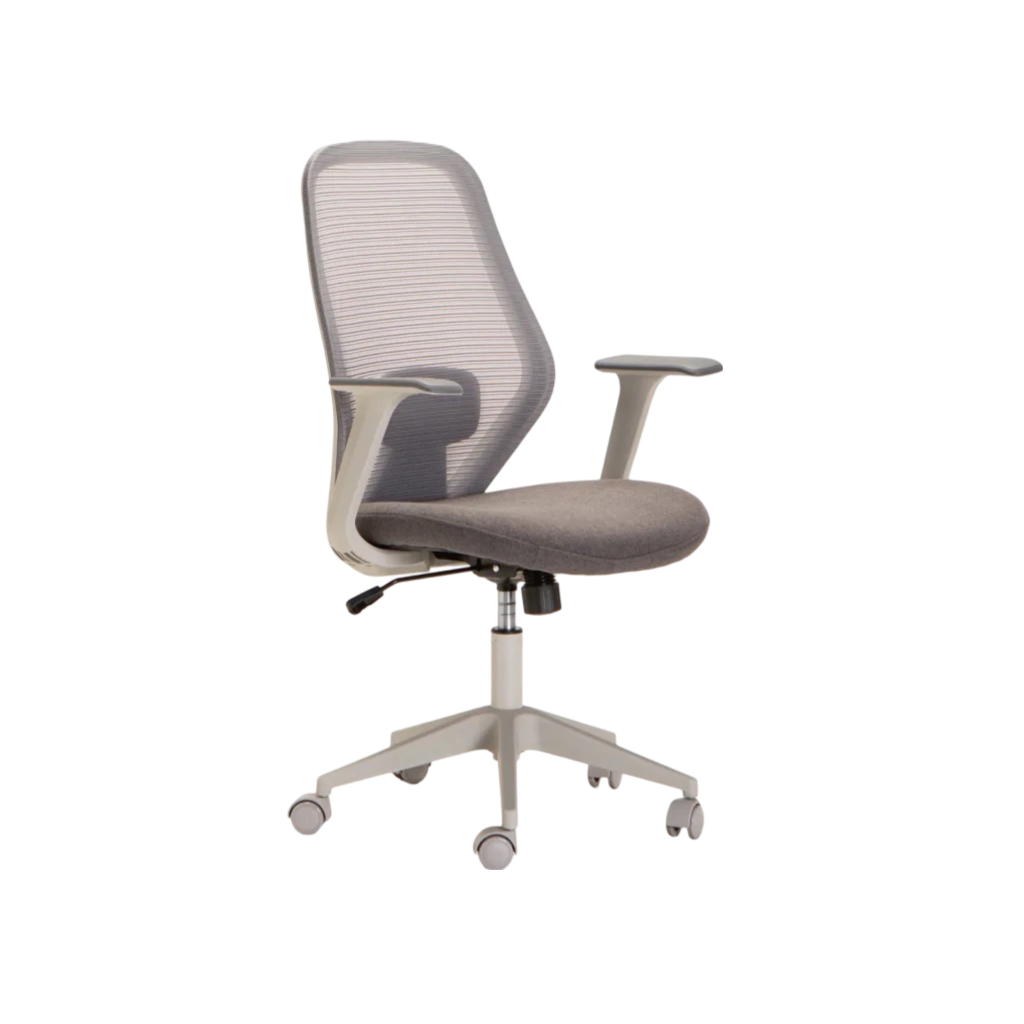 Simply Comfy Cooper Midback Office Chair With Back / Lumbar & Arm ...