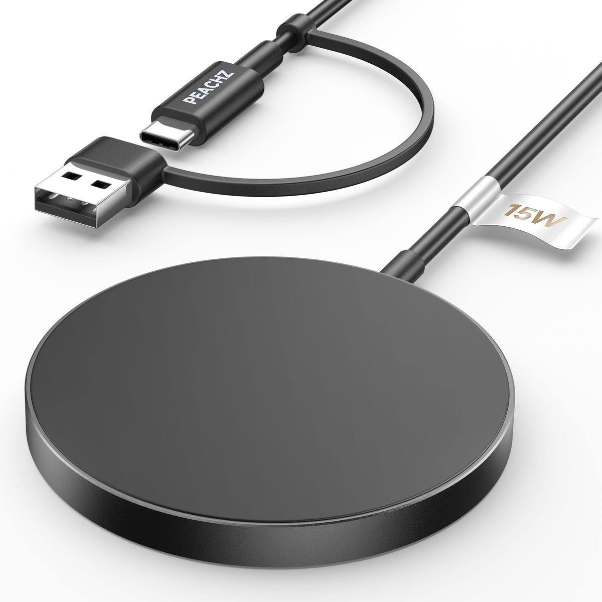 PEACHZ-15W MagSafe Magnetic Wireless Charger Fast Charging - for iPhone ...